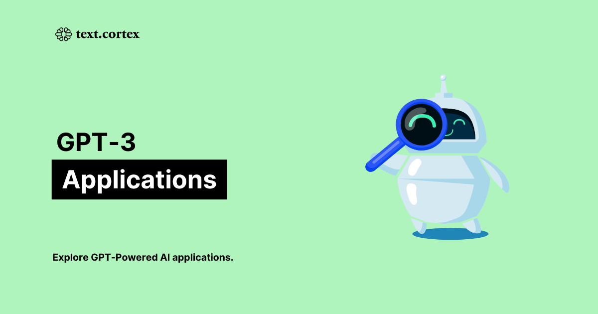 Quelles sont les meilleures applications GPT-3